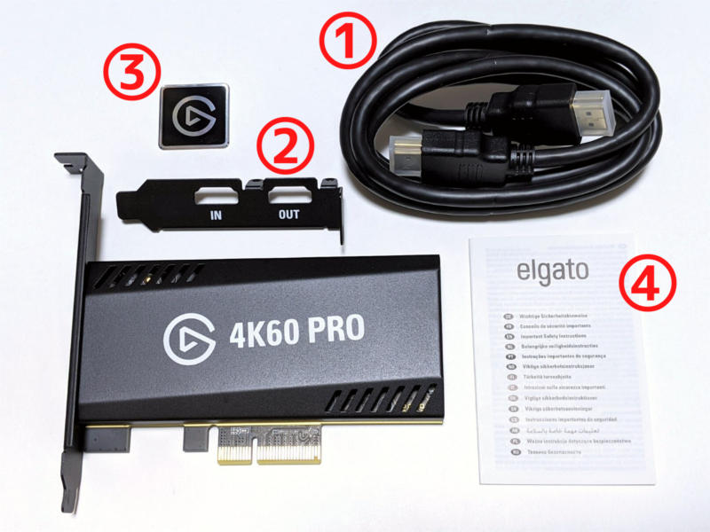 【4K60 Pro MK.2 レビュー】Elgato内蔵型で最高級！4K・HDR・高フレームレート映像対応の高性能キャプチャーボードです | まさゆめおぼえがき